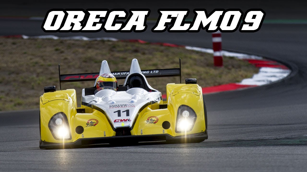 Oreca FLM09 - Chevrolet LS3 V8 fly-by sounds and downshifts (Spa ...