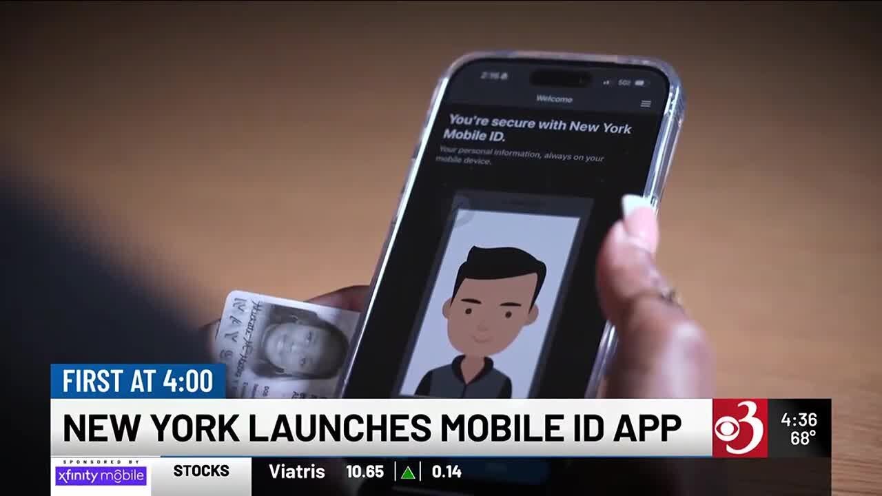 New York announces launch of mobile ID - YouTube
