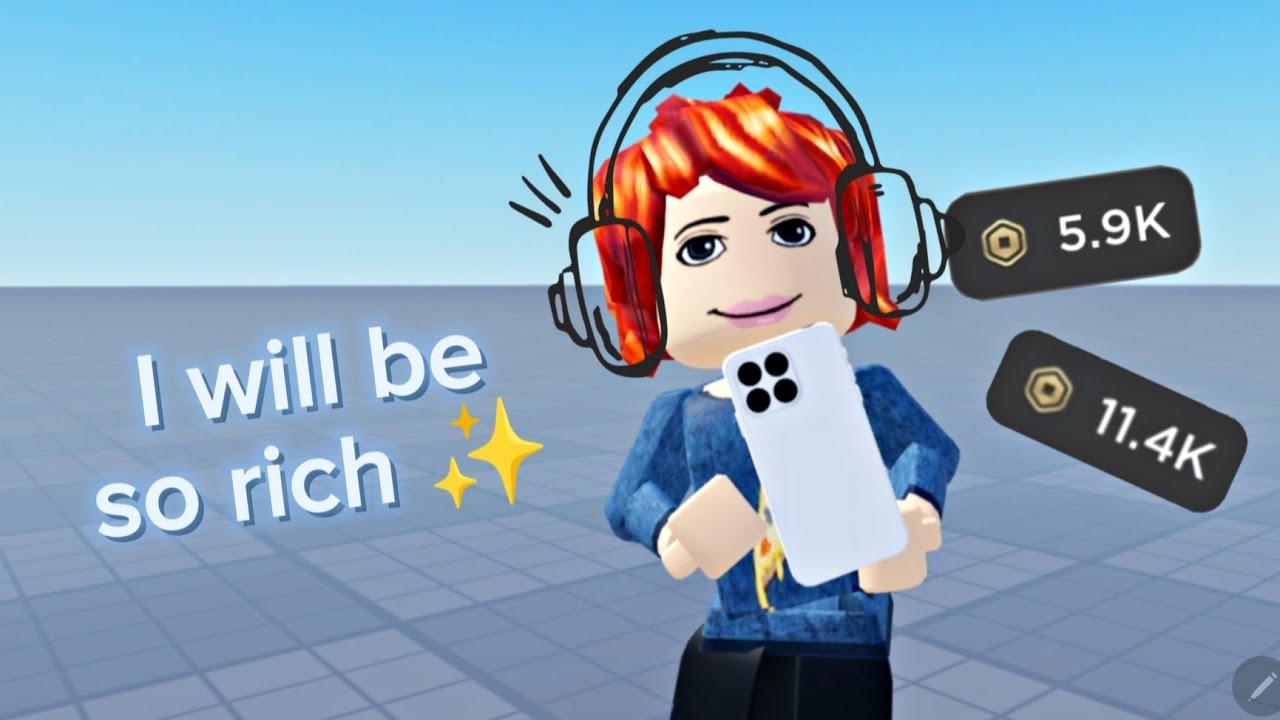 8 Year old me Trying to get FREE Robux Be Like 🤡 :- - YouTube