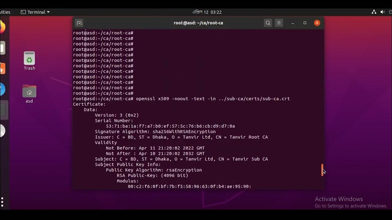 How to configure TLS certificate - YouTube