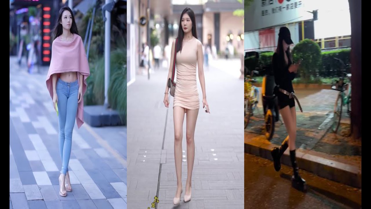 72 Street Fashion Girls Hottest Chinese Girls Street Fashion Youtube