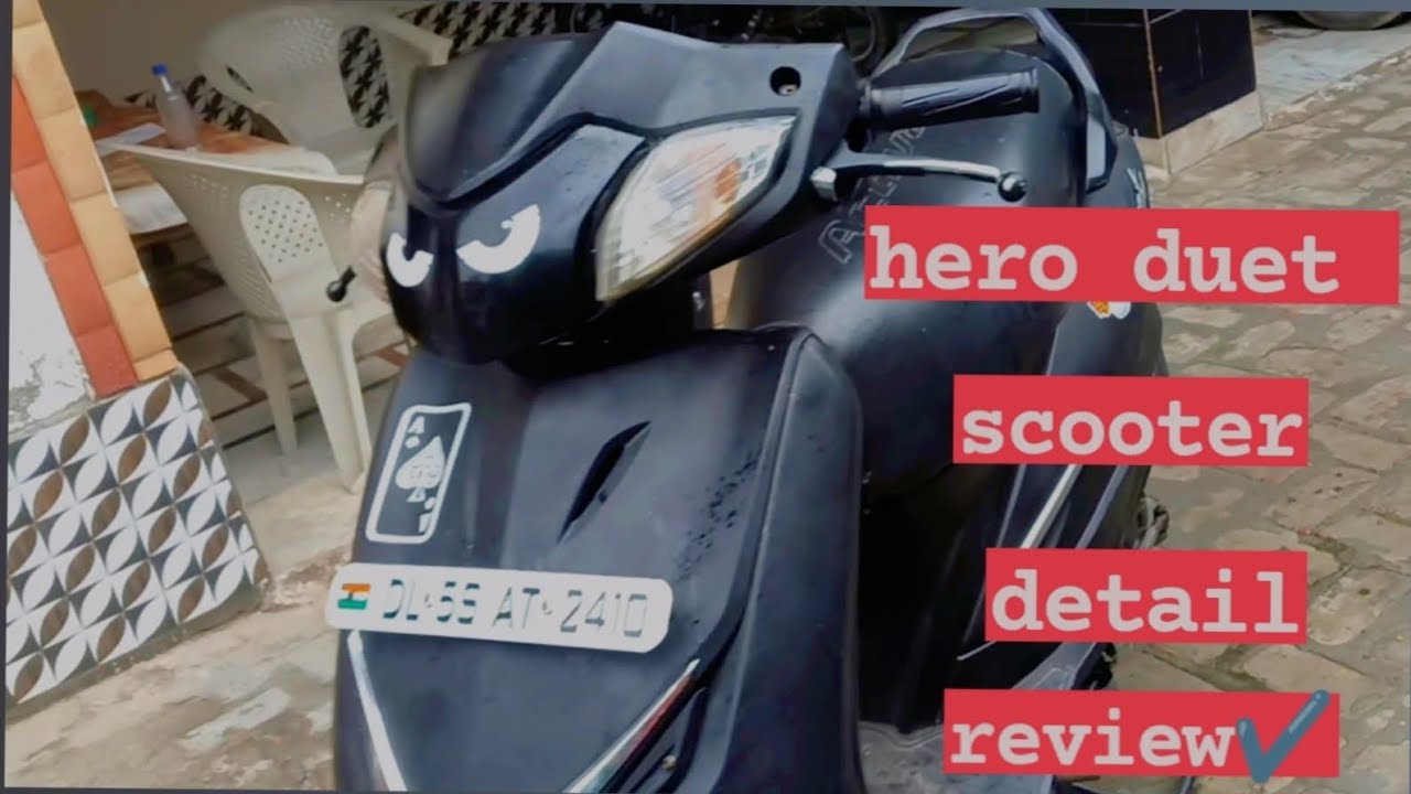 hero duet scooter detail review ⚡ - YouTube