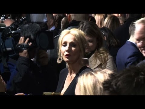 JK Rowling in New York for 'Fantastic Beasts' premiere