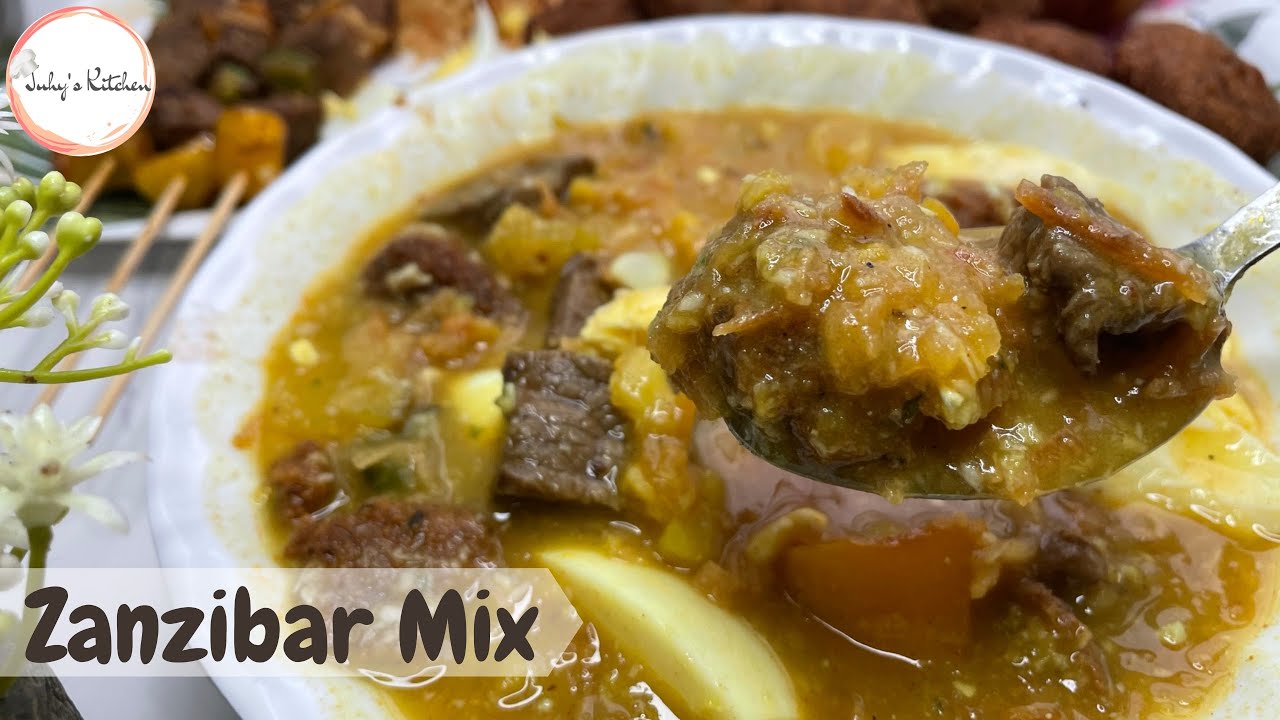 Zanzibar Mix | Jinsi ya kupika Urojo | Juhys Kitchen - YouTube