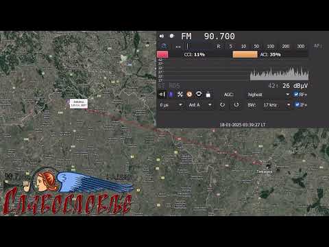Radio Slavoslovlje - Subotica 🇷🇸 - 90,7 MHz received in Timișoara 🇷🇴