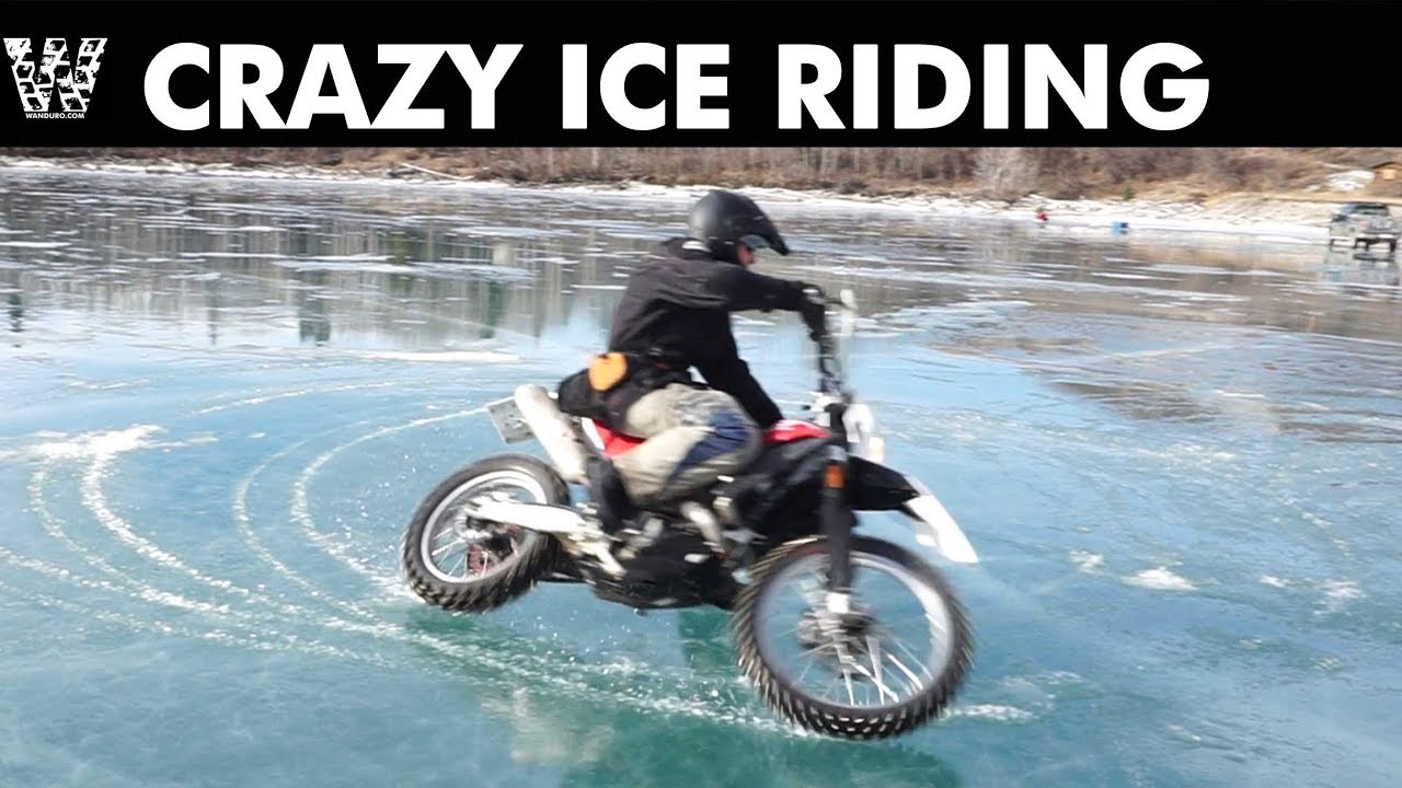 ICE RIDING in CIRCLES. Crazy TRACTION! - YouTube