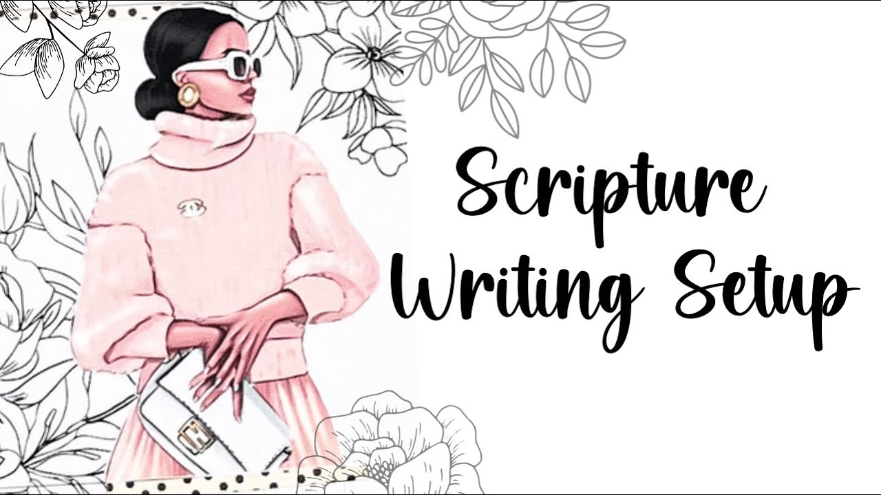 Scripture Writing Setup ft DEK Designs - YouTube