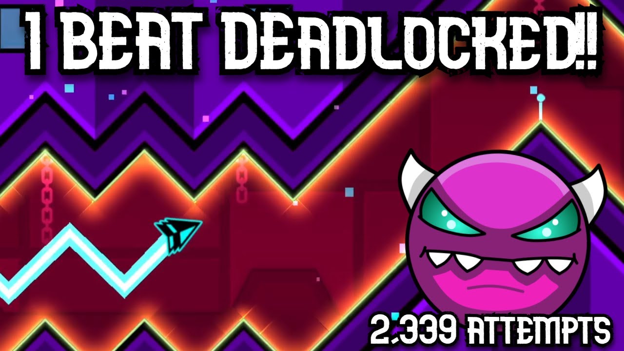 I BEAT DEADLOCKED!! | Geometry Dash (Read description) - YouTube