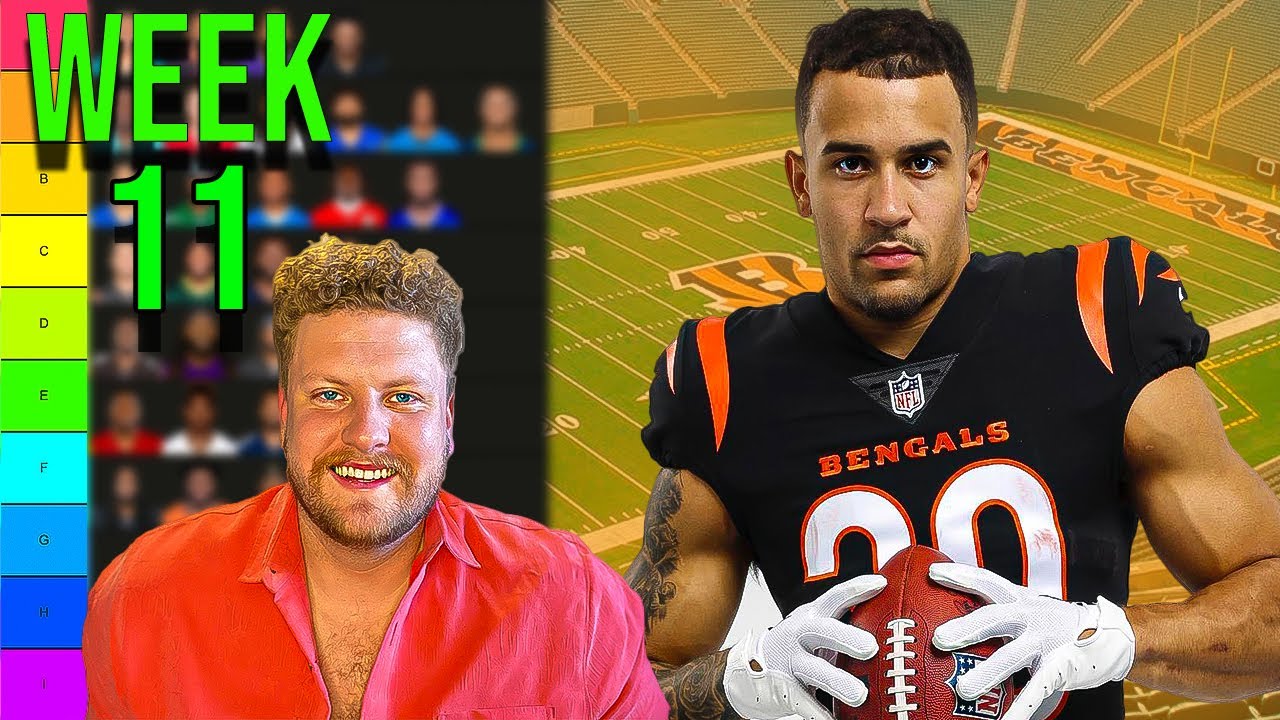 Top 30 Running Back Rankings For Week 11 Fantasy Football - YouTube