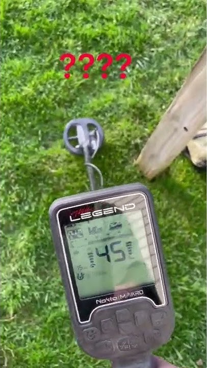 Learning the Nokta Makro Legend VDI numbers ??? #metaldetecting #noktamakro - YouTube