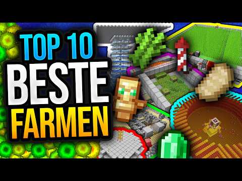 🏠 DIE 10 BESTEN FARMEN IN MINECRAFT ✨ Minecraft 1.21.10 ✨ ErikOnHisPeriod