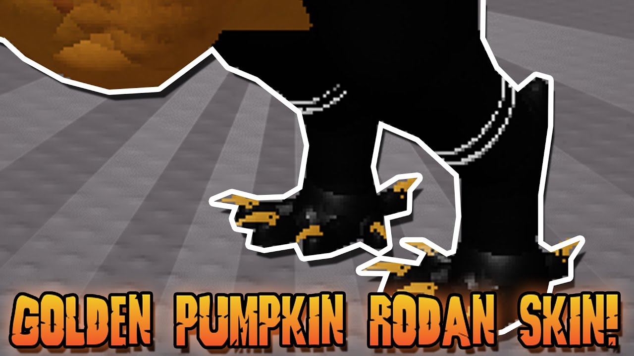 NEW GOLDEN PUMPKIN RODAN SKIN! | Roblox Kaiju Universe - YouTube