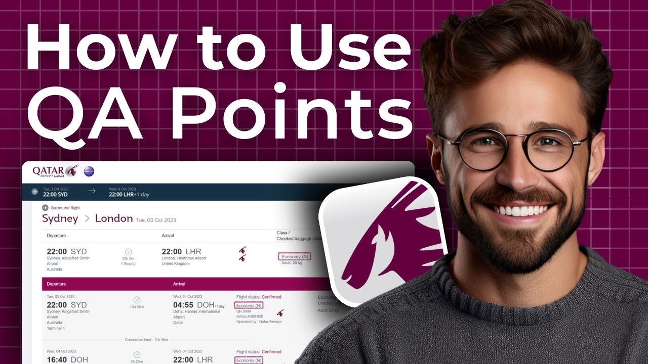 How to Use Qatar Airways Points - YouTube