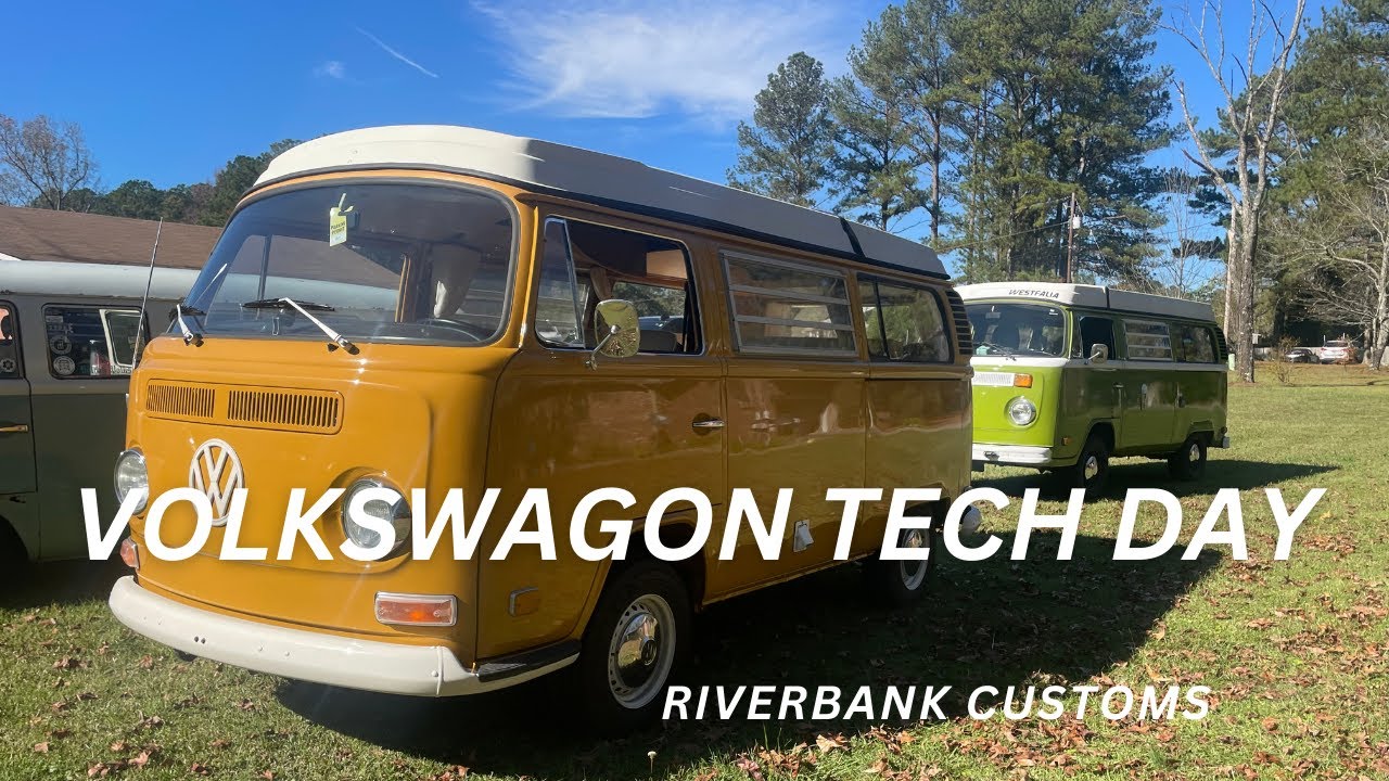 VOLKSWAGEN TECH DAY ALL AIR COOLED BEETLES AND BUSSES - YouTube