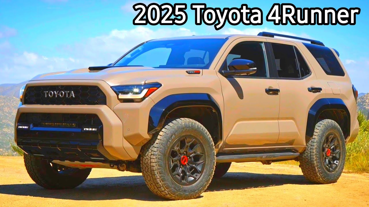 2025 Toyota 4Runner TRD Pro - New Stylish Primium Off-Roader SUV - YouTube