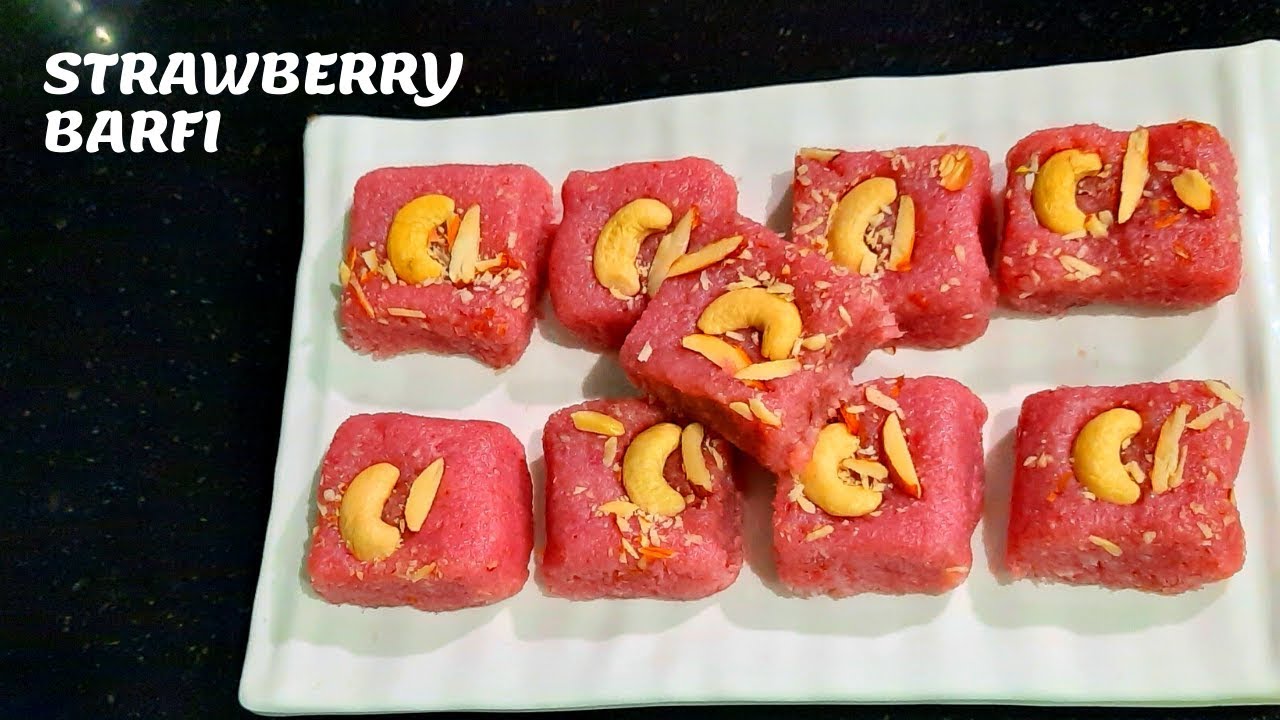 STRAWBERRY BARFI - YouTube