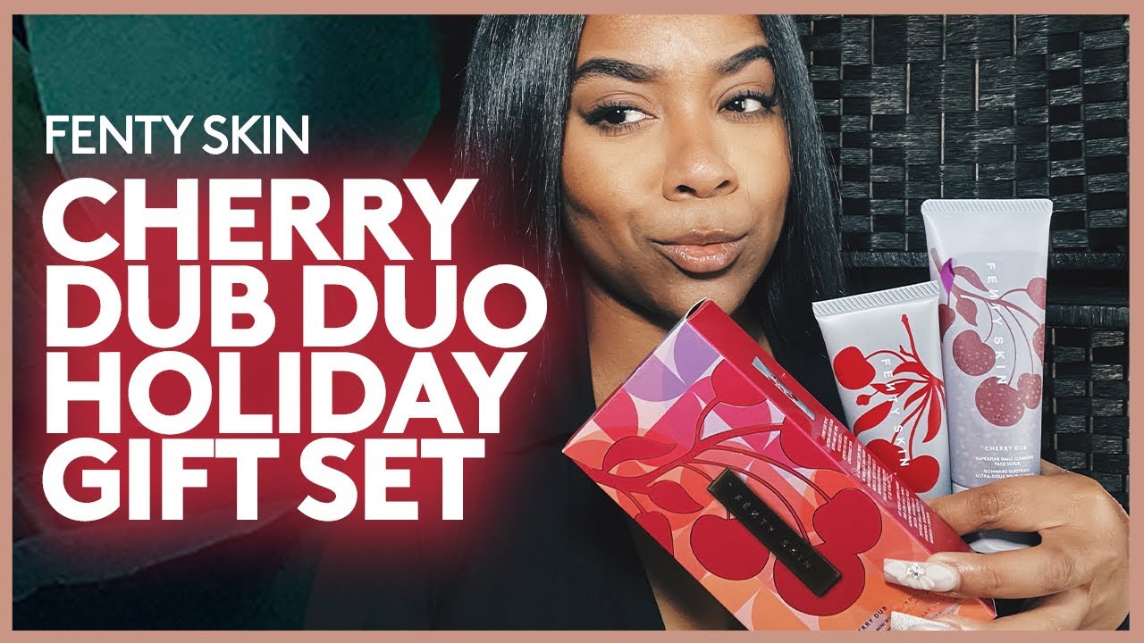 Fenty Skin Holiday Cherry Dub Duo Gift Set Review - YouTube