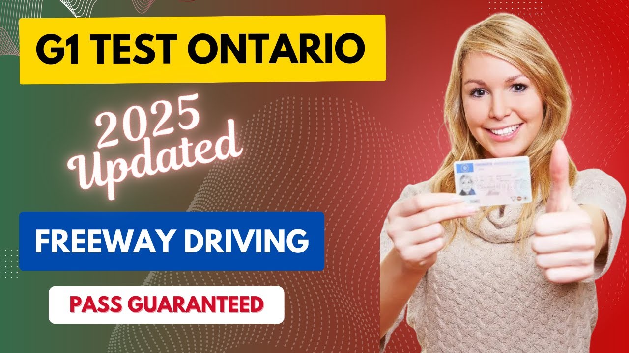 2025 NEW G1 Practice Test ONTARIO | Freeway Driving - YouTube