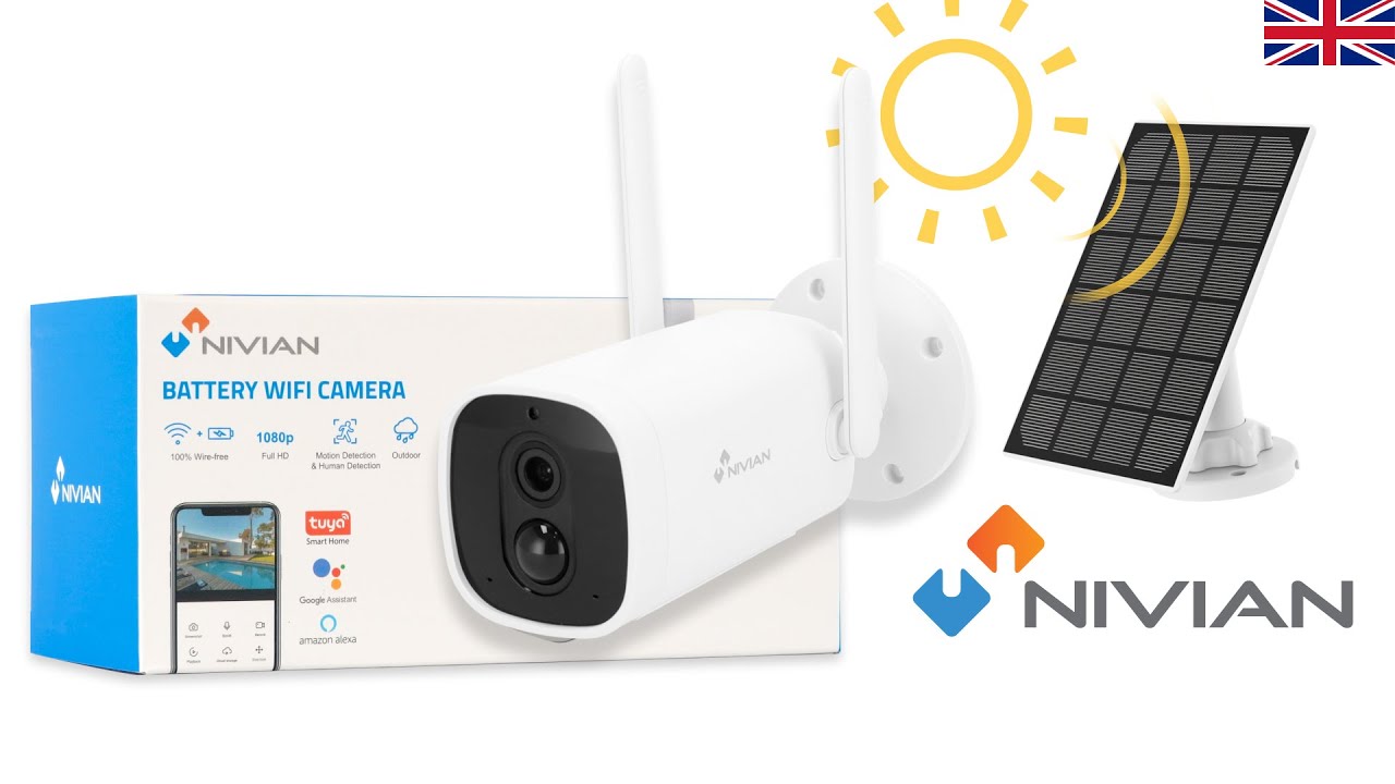 🔵 Nivian NVS-IPC-06-BAT | 📹 Battery Powered Wifi Security Camera ...