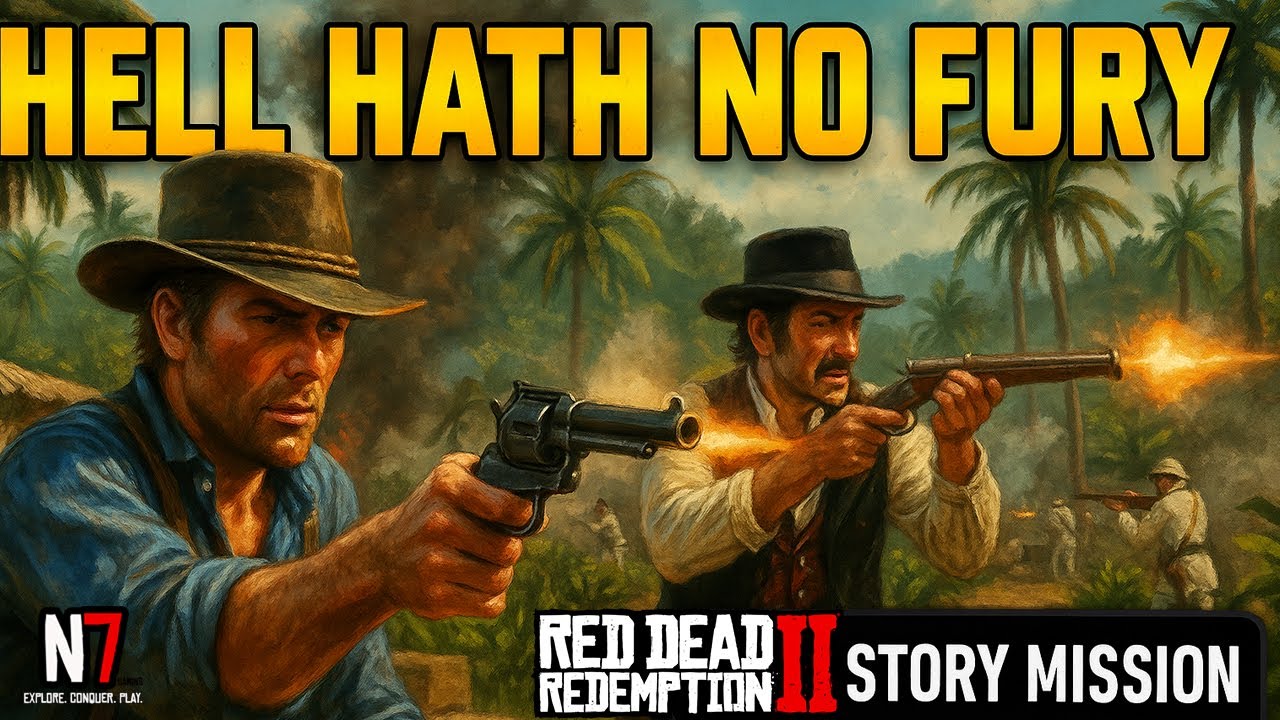 🔥 Hell Hath No Fury - RDR2 Story Mission | Arthur & Dutch Under Fire in ...