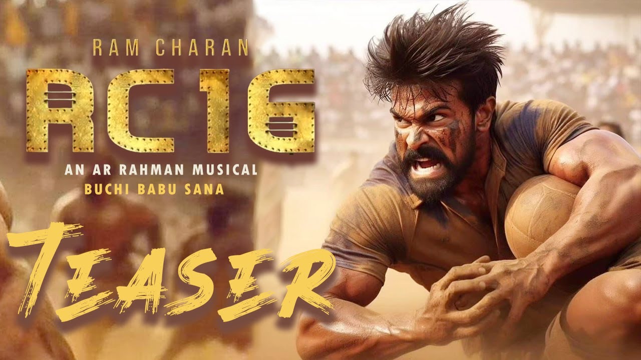 Global Star Ram Charan #RC16 Movie Teaser | Janhvi Kapoor | Buchi Babu ...