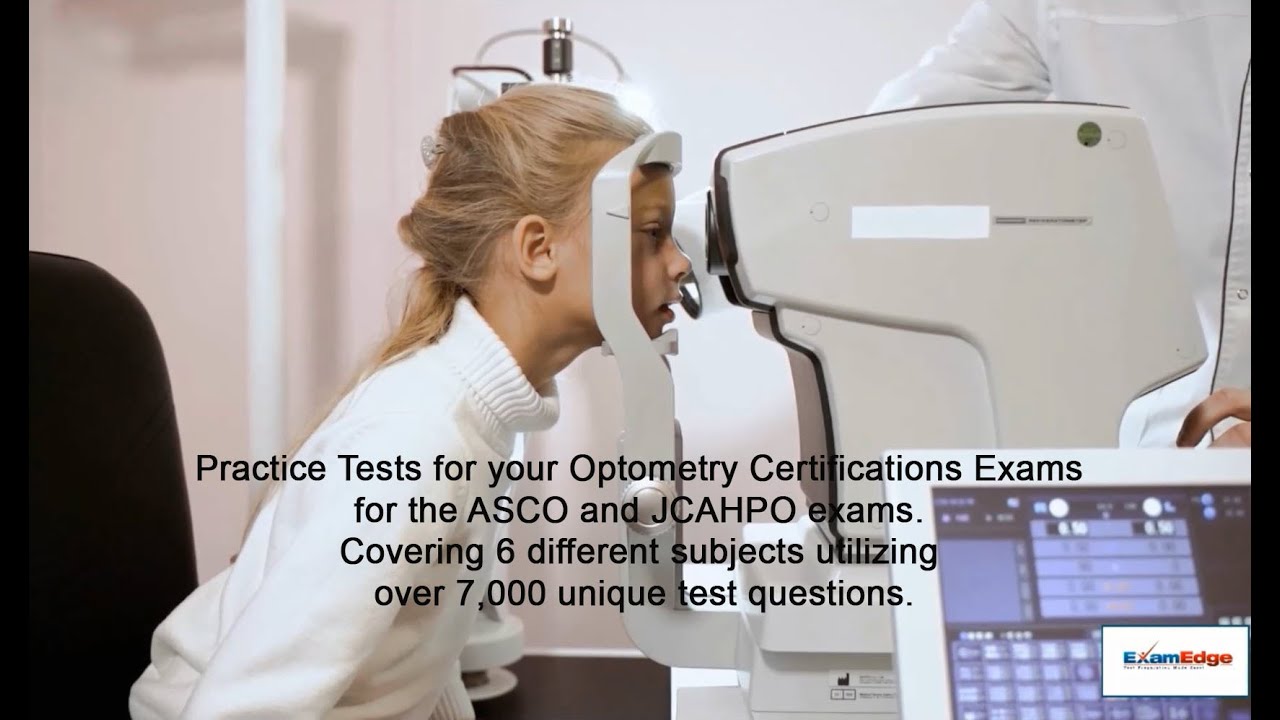 Exam Edge Optometry Certification Prep - YouTube