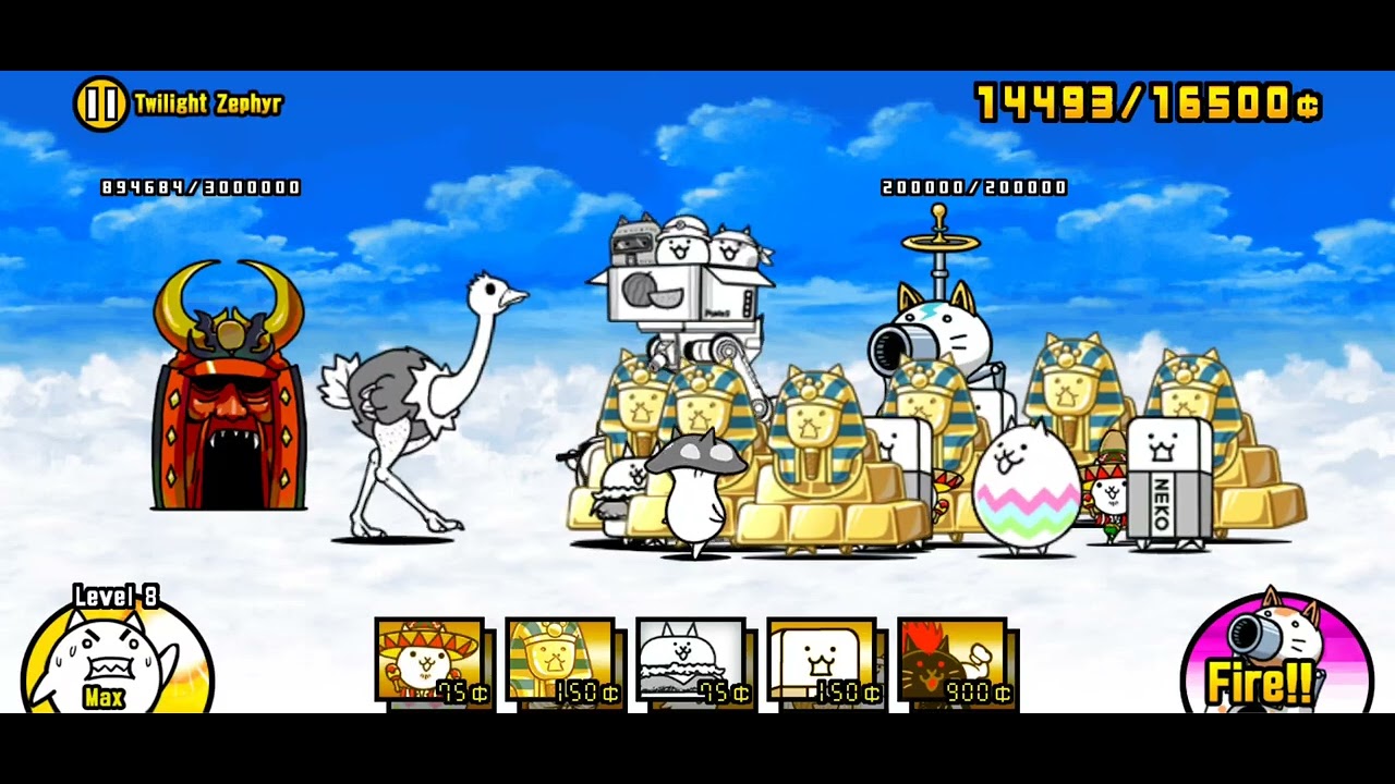 Battle Cats SoL 48-7 Twilight Zephyr [4 Star] (No Gacha) - The Legend ...