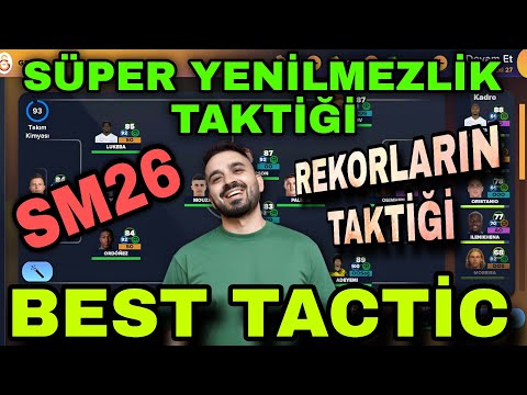 SM 26 SÜPER YENİLMEZLİK TAKTİĞİ / EN İYİ TAKTİK / DİZİLİŞ ve TALİMATLARI / BEST TACTİC #Sm26 #Games