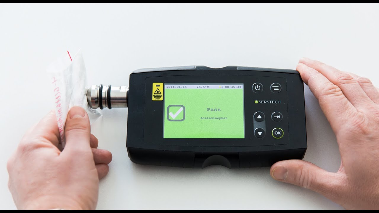 Spectromètre Raman portable - YouTube