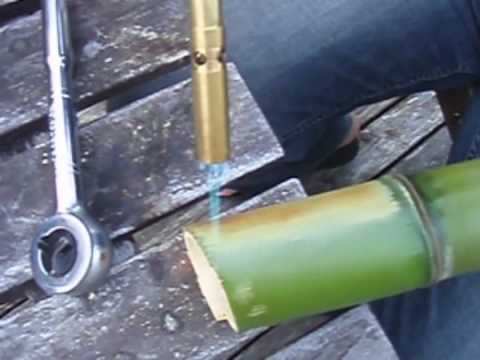 Heat Treating Bamboo - YouTube