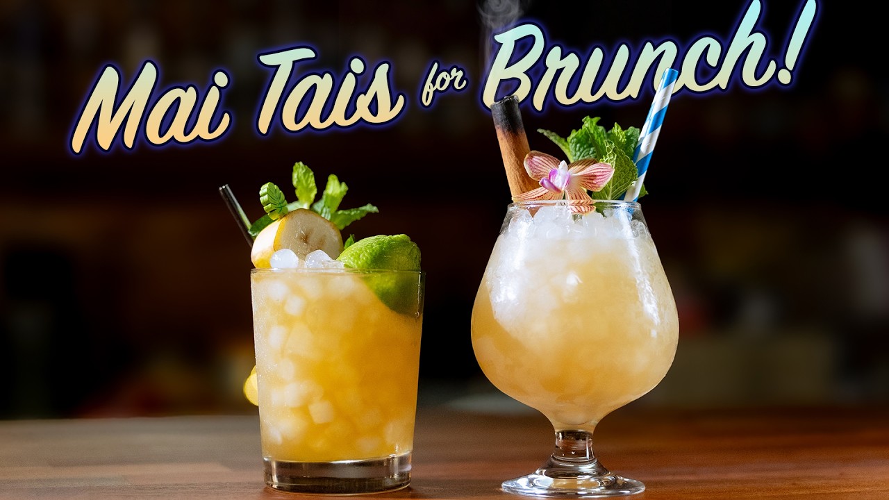 You'll LOVE These Two Breakfast Inspired Mai Tais - YouTube