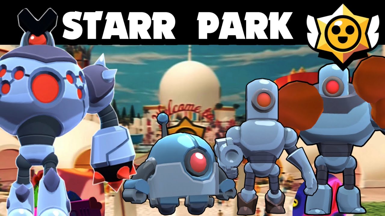 Robots vs Starr Park | Brawl Stars Story - YouTube