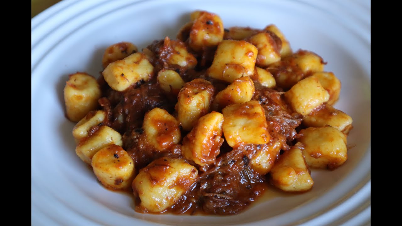Handmade Gnocchi in Short Rib Ragu - YouTube