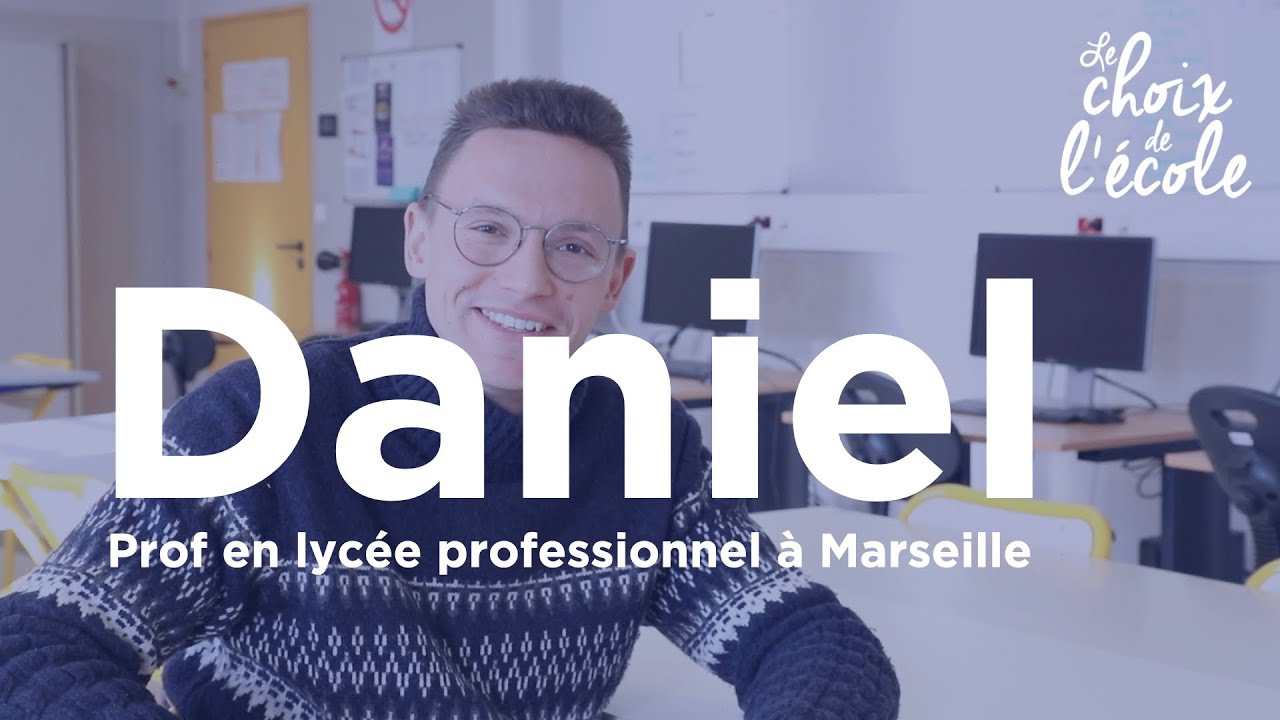 Portrait de Daniel : un ingénieur reconverti en prof en lycée pro à ...