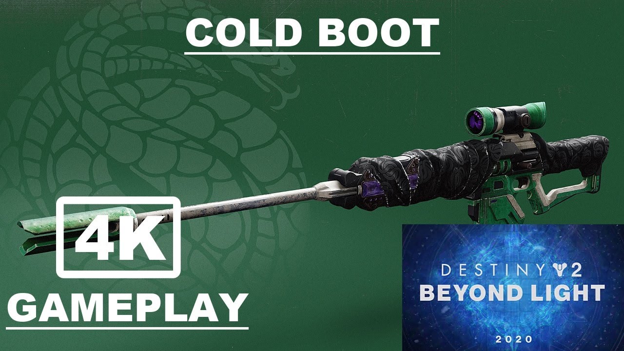COLD BOOT | Destiny 2 Beyond Light | 4K Gameplay | Full Story Mission ...