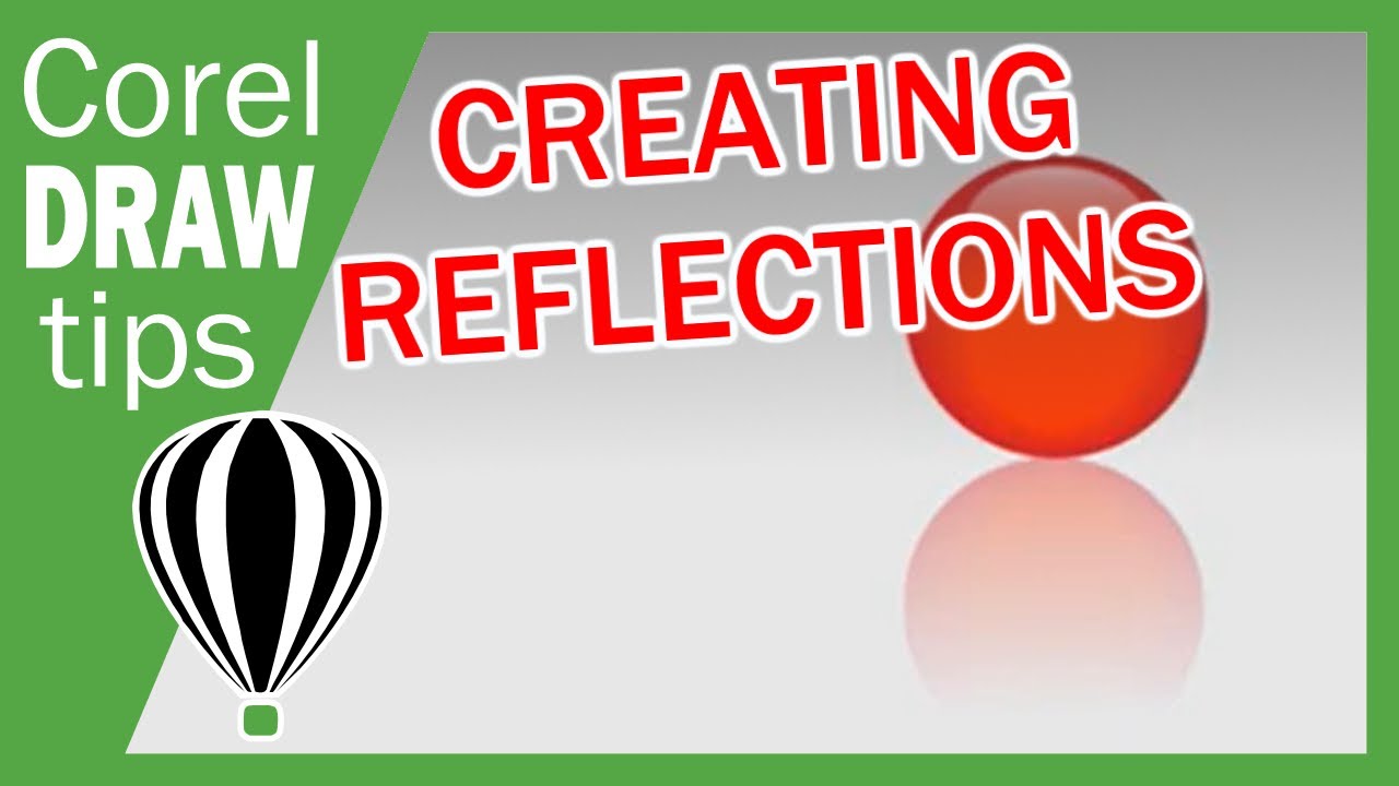 #shorts Creating a reflection in CorelDraw - YouTube