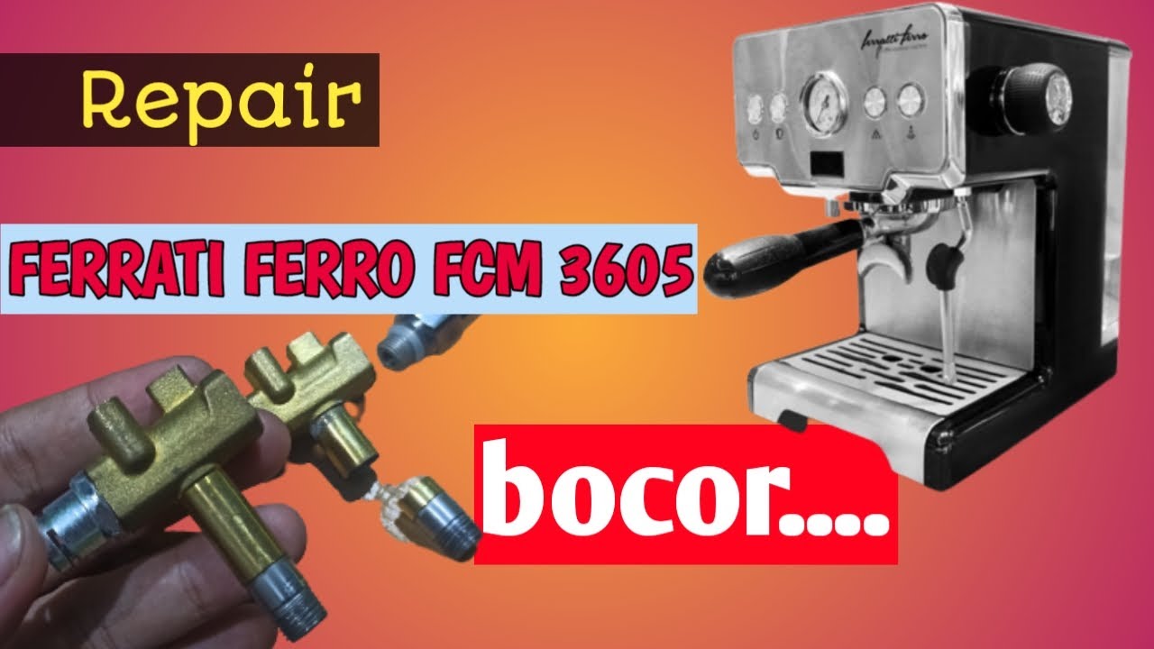 FERRATI FERRO FCM 3605 | BOCOR SOLENOID AIR PANAS - YouTube