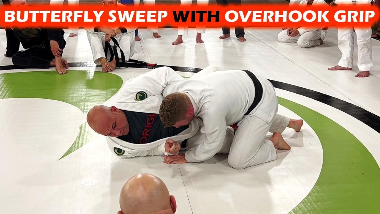 Butterfly Sweep with Overhook Lapel Grip | 4 - YouTube