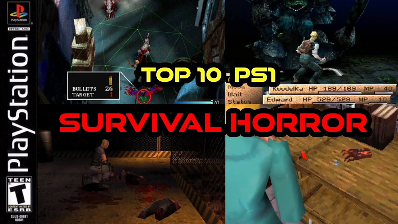 The Best PS1 Survival Horror Games Ever Made! 🥇 | TOP 10 Nightmare ...