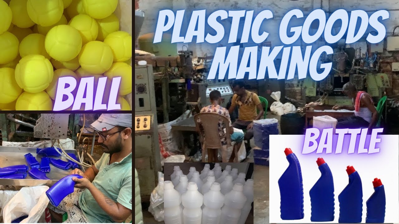 Plastic Balls & Bottles Manufacturering process ||How to making plastic ...