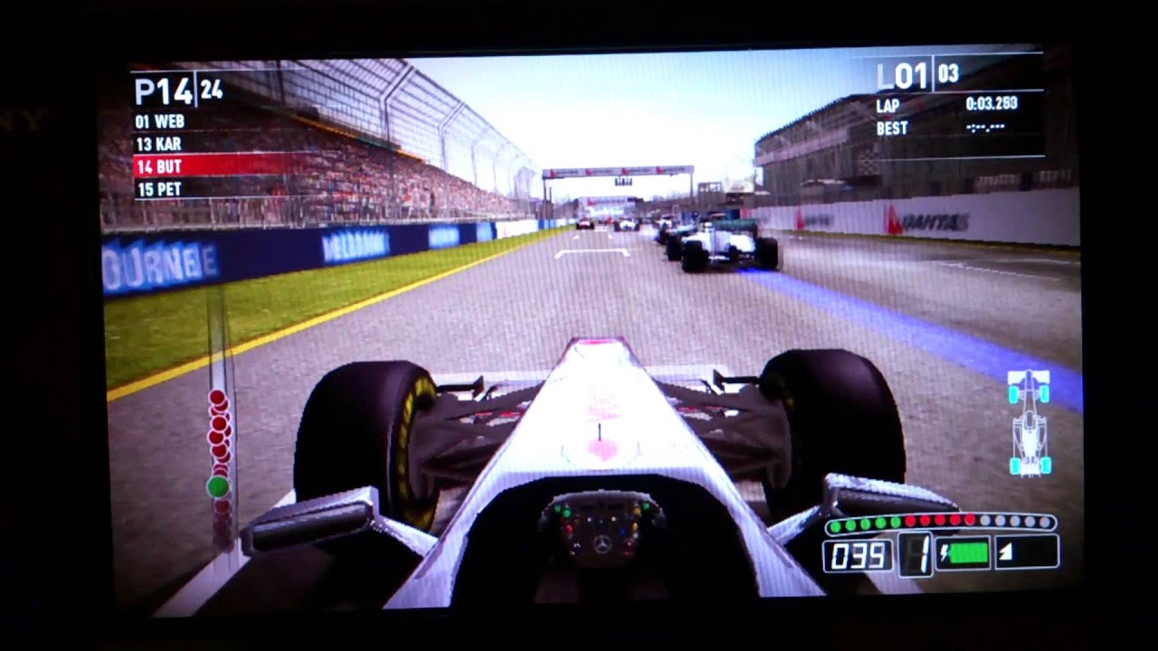 F1 2011 PS VITA gameplay commentary - YouTube