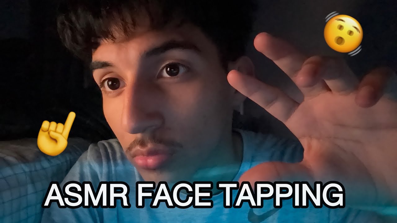 ASMR aggressively tapping your FACE 🫨 - YouTube