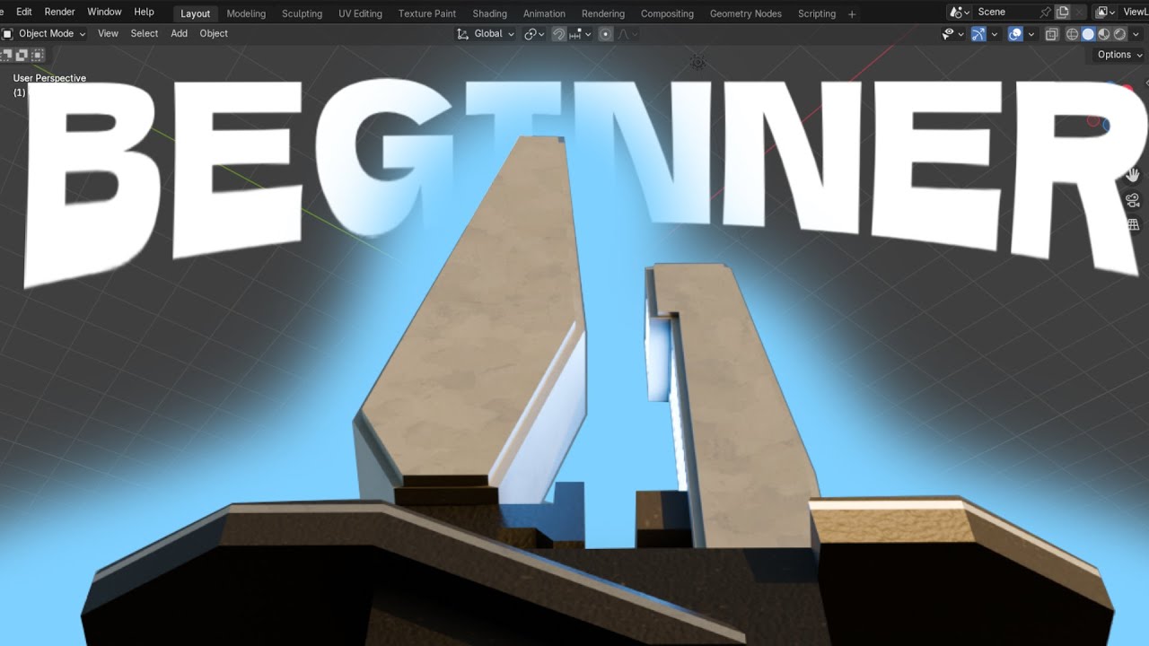 My First Blender 3D Model...by Myself! - YouTube