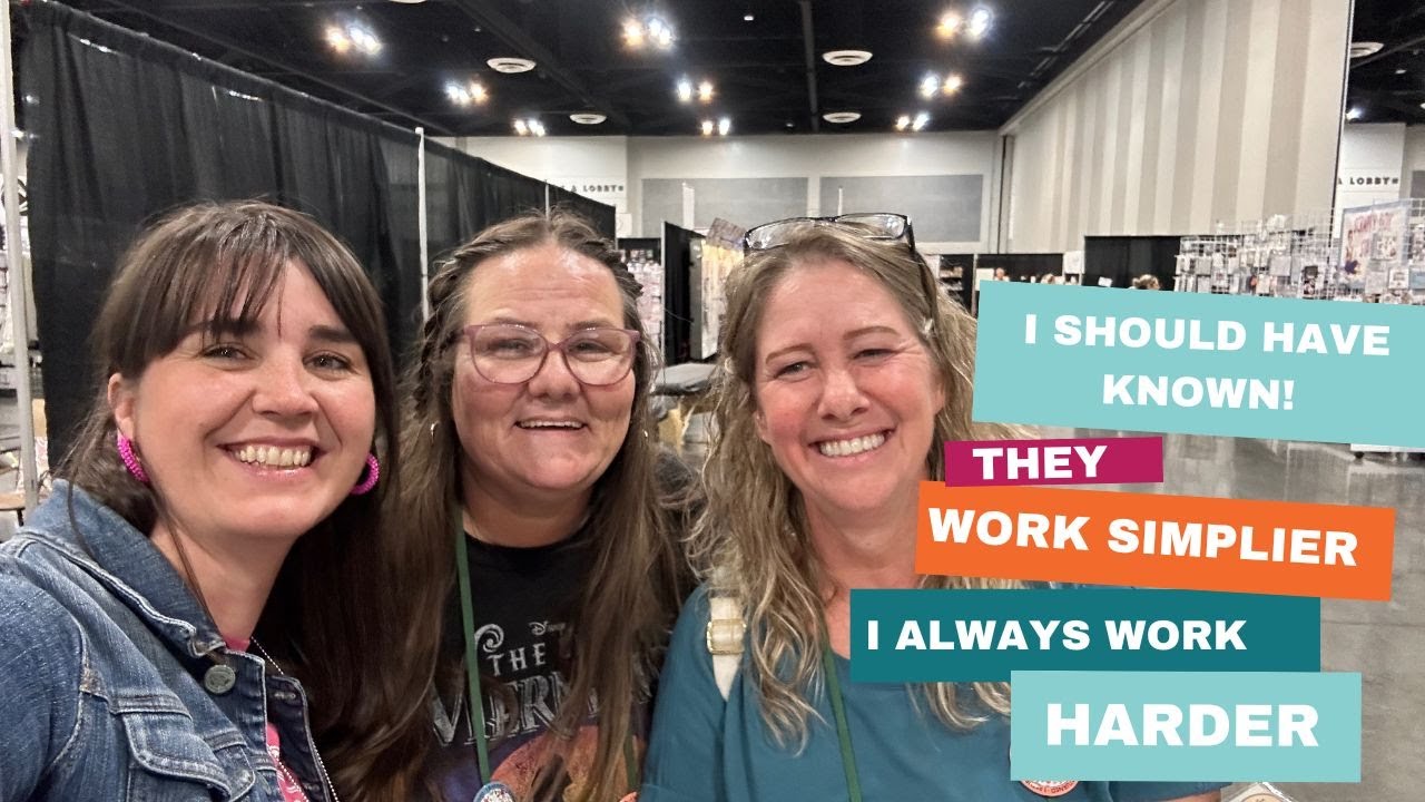 They work simpler, I always work harder: Scrapbooking made simple - YouTube