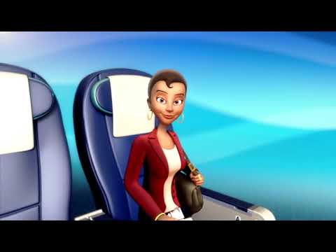 Azerbaycan Havayolları güvenlik videosu B787