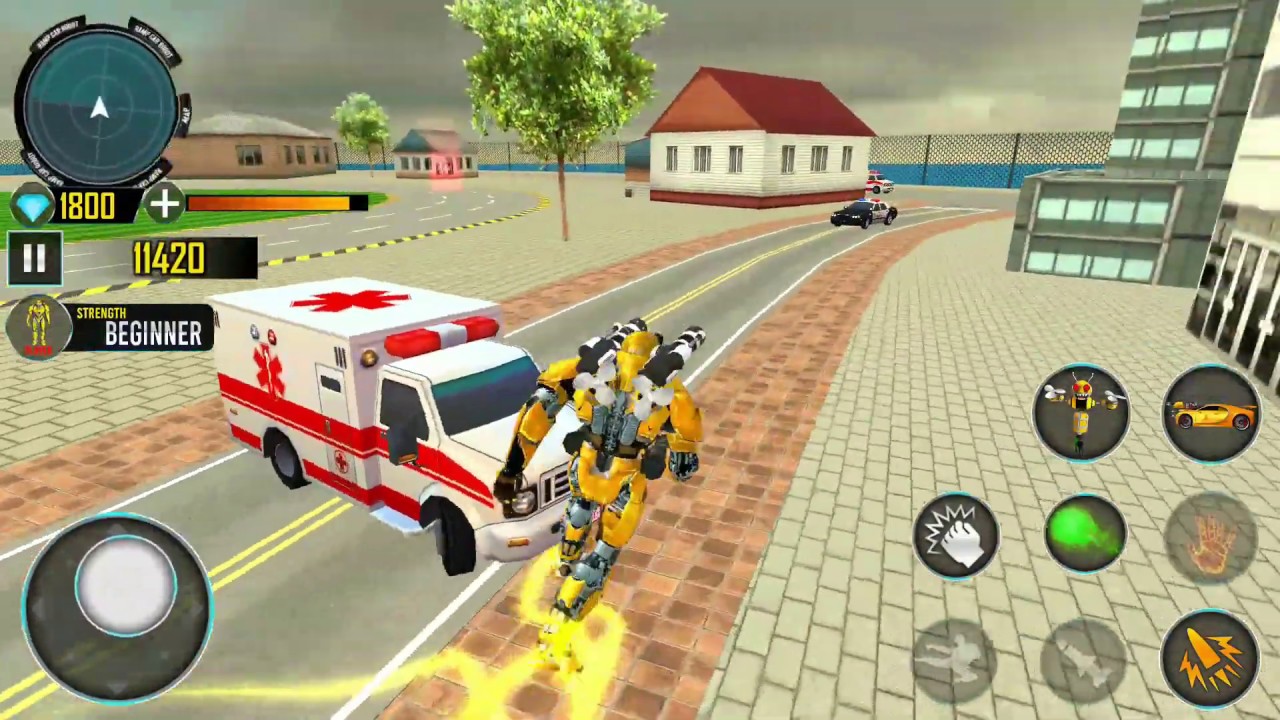Lebah Berubah Jadi Robot\\ Bee Robot Transforming Games II Android ...