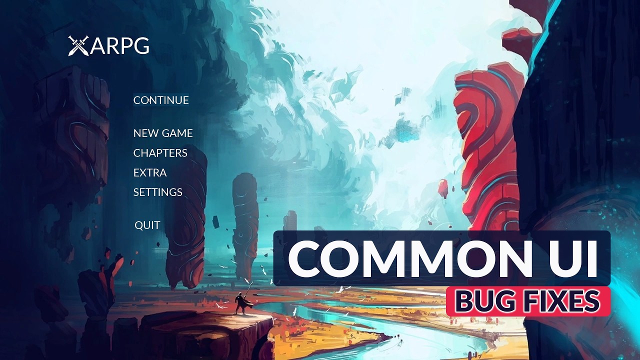 Unreal Engine Common UI Menu System #51 - Bug Fixes - YouTube