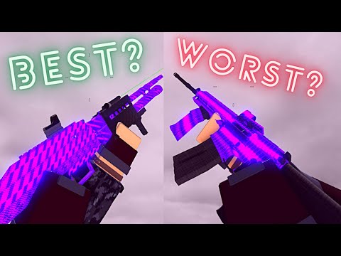 ranking *EVERY* GUN in phantom forces! the ULTIMATE RANKING VIDEO for ...