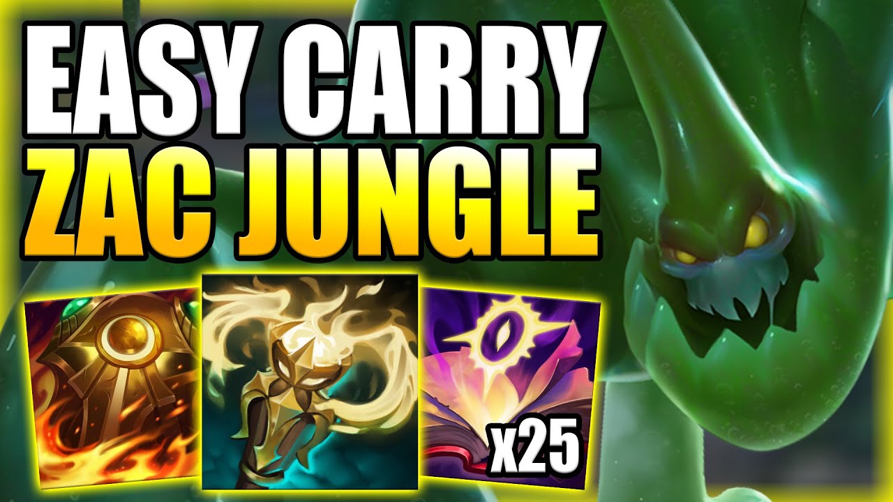 HOW TO EASILY CARRY WITH ZAC AFTER ALL THE BIG JUNGLE CHANGES ...