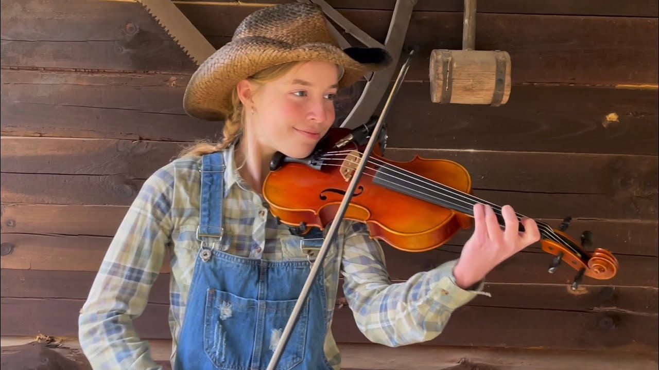 Cajun Fiddle - Don Rich - Fiddle Cover by Millie Ann - YouTube